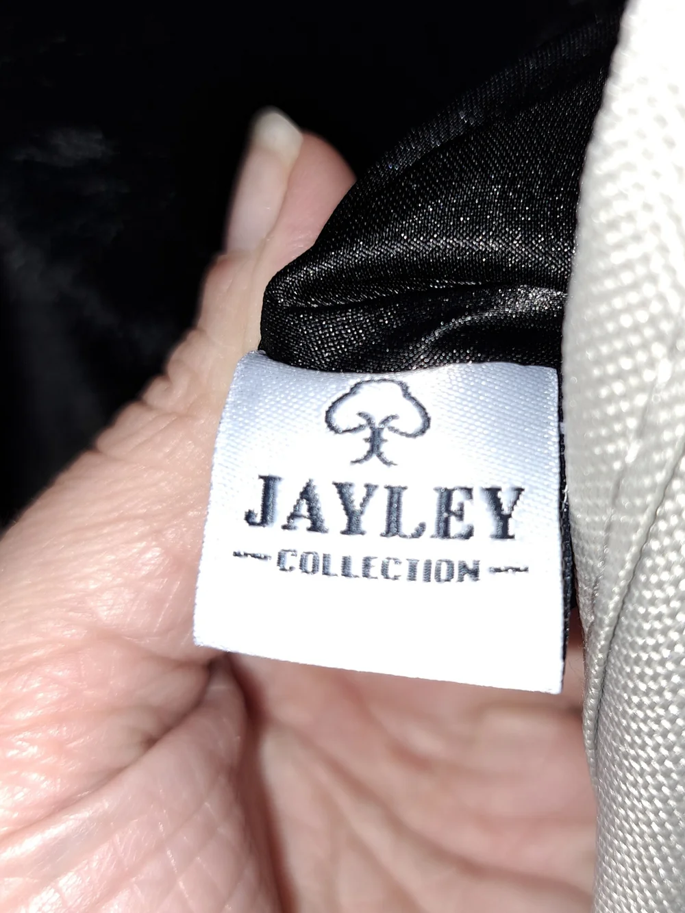 Jayley | Jackets & Coats | Jayley Black Faux Fur Cropped Jacket Coat L ...